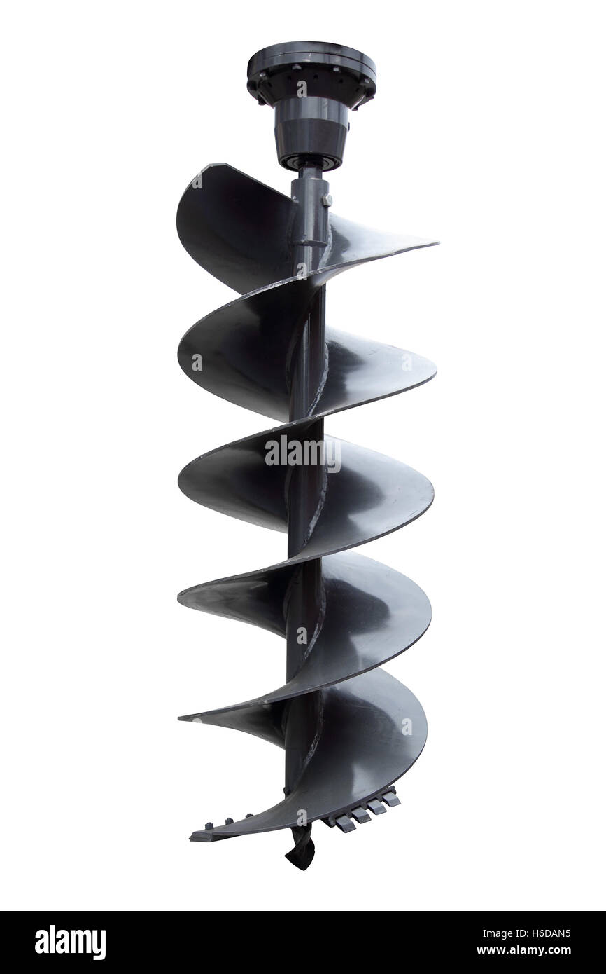 Modern drill isolated on a white background Stock Photo - Alamy