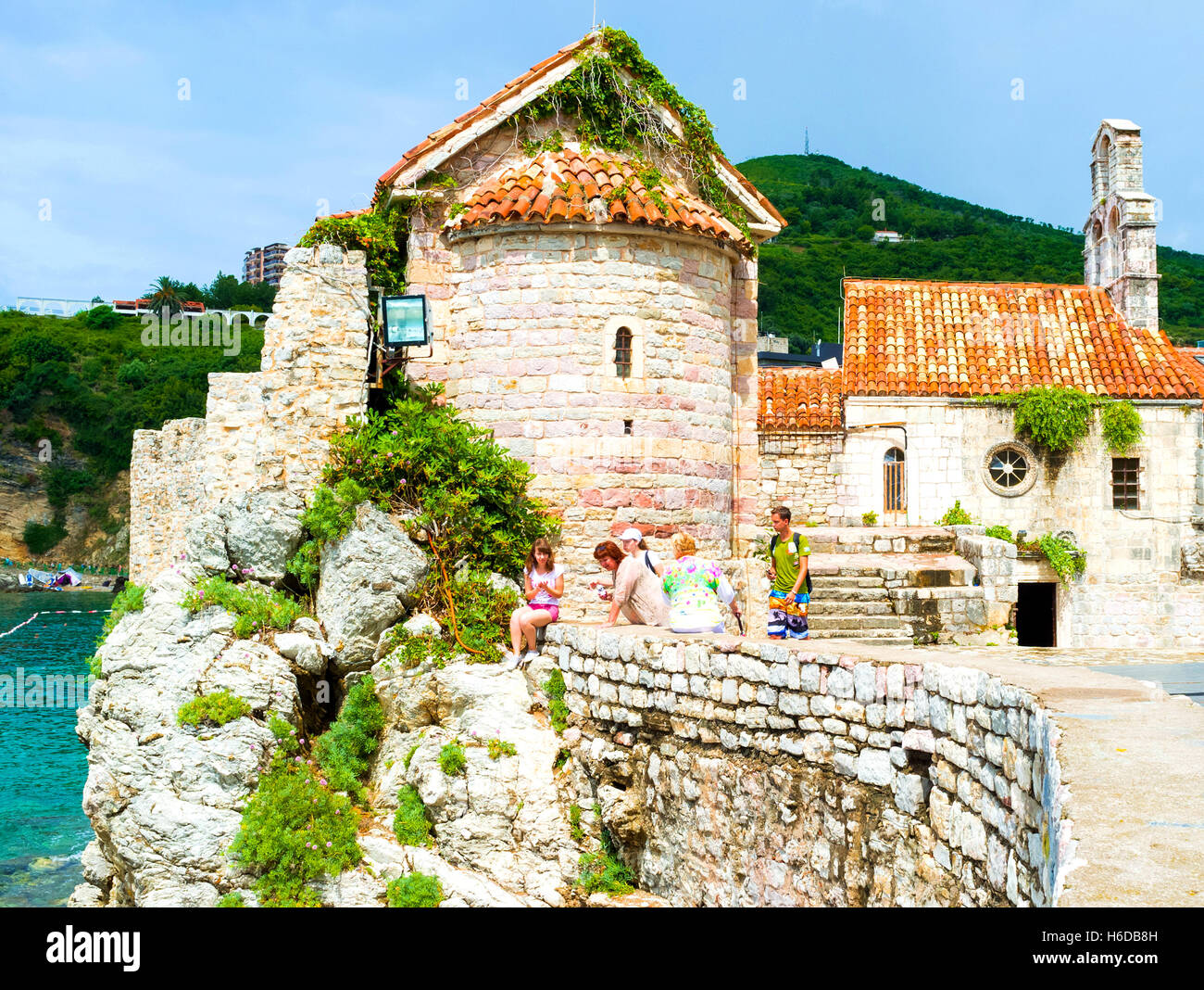 Saint Sava Church and Santa Maria in Punta, located next to fortress ...