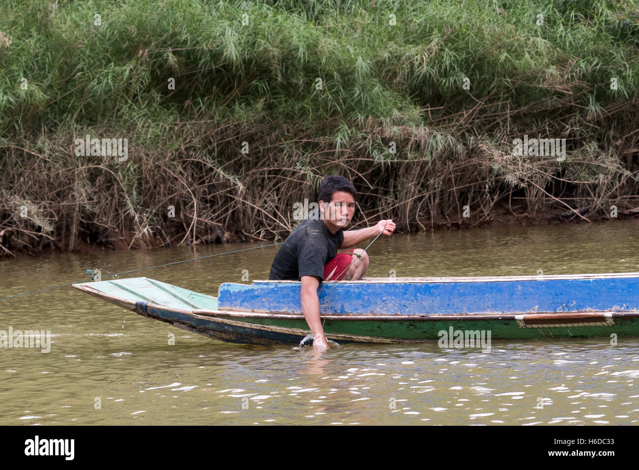 Laos Fish Catch Fishing High Resolution Stock Photography and Images ...