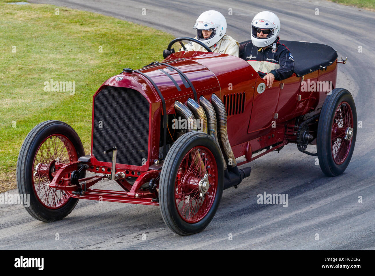 1913 Benz 200HP "Blitzen Benz" with driver George Wingard at the 2016 ...