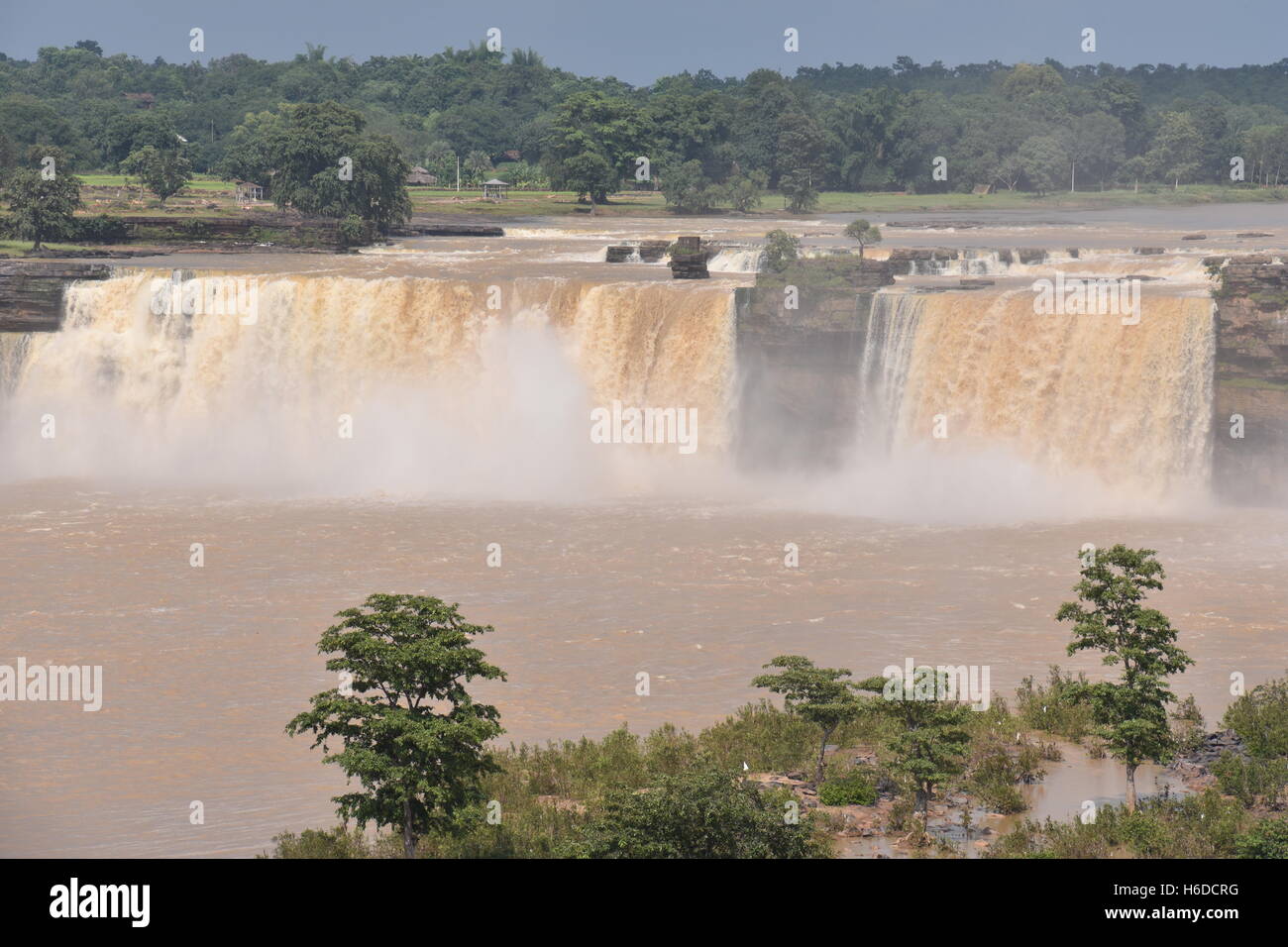 Chitrakot waterfall, Chattishgarh, India Stock Photo - Alamy