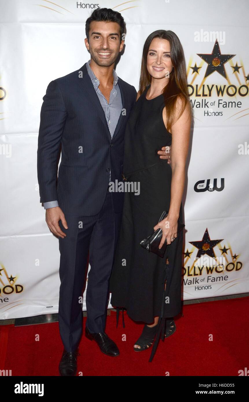 Los Angeles, CA, USA. 25th Oct, 2016. Justin Baldoni, Emily Foxler at ...