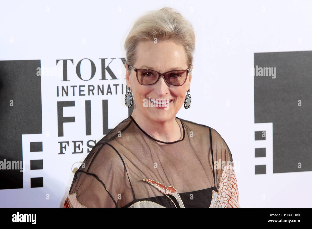Tokyo, Japan. 25th Oct, 2016. Meryl Streep attends the opening ceremony ...