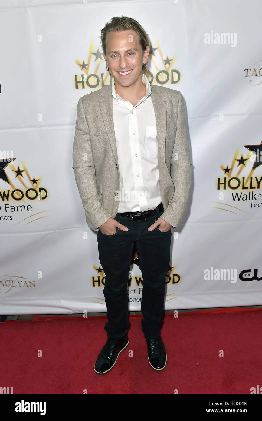 Los Angeles, USA. 25th Oct, 2016. Eric Nelsen attends the 'Hollywood ...