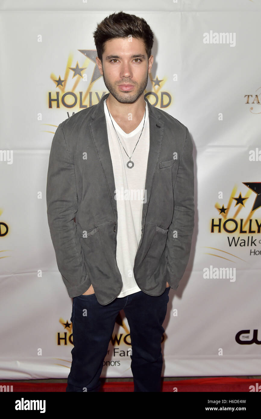 Los Angeles, USA. 25th Oct, 2016. Kristos Andrews attends the ...