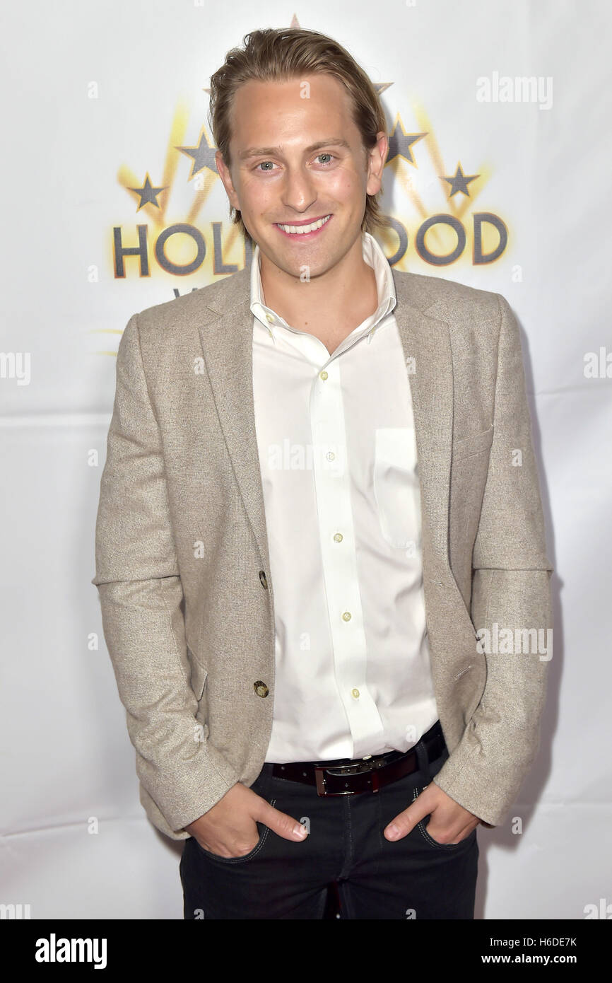 Los Angeles, USA. 25th Oct, 2016. Eric Nelsen attends the 'Hollywood ...