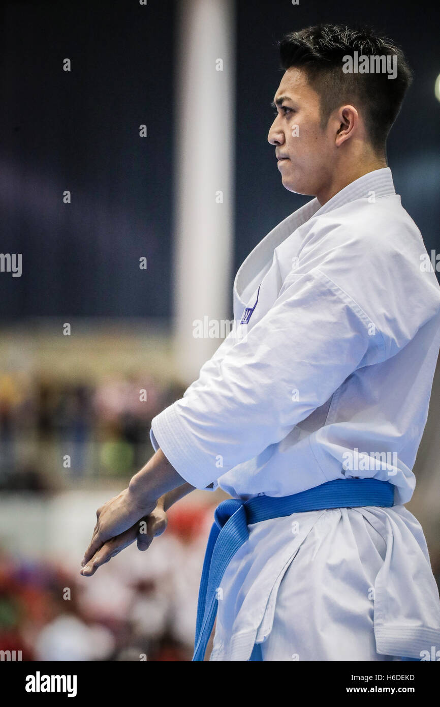 Linz Austria 26 October 2016 Ryo Kiyuna Japan Kata Male World