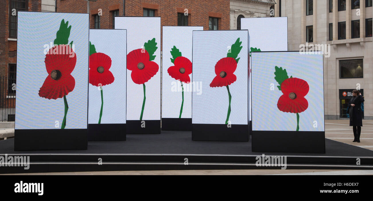 Royal british legion poppy poppies hi-res stock photography and images ...