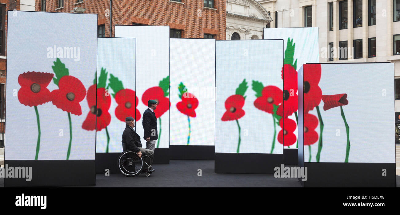 Royal british legion poppies hi-res stock photography and images - Alamy