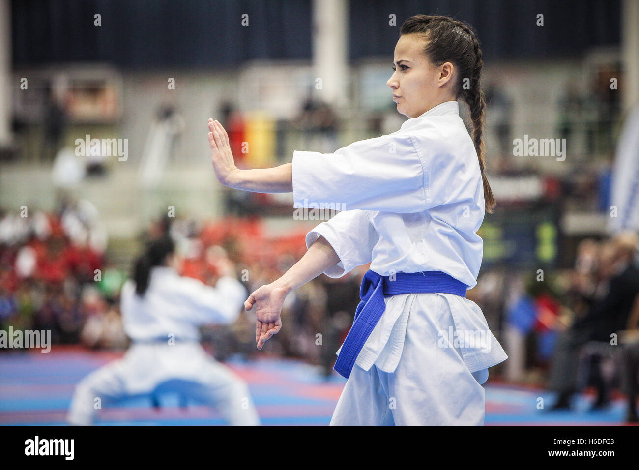 Linz, Austria. 26, October, 2016. Viviana Bottara (Italy) Kata Female ...