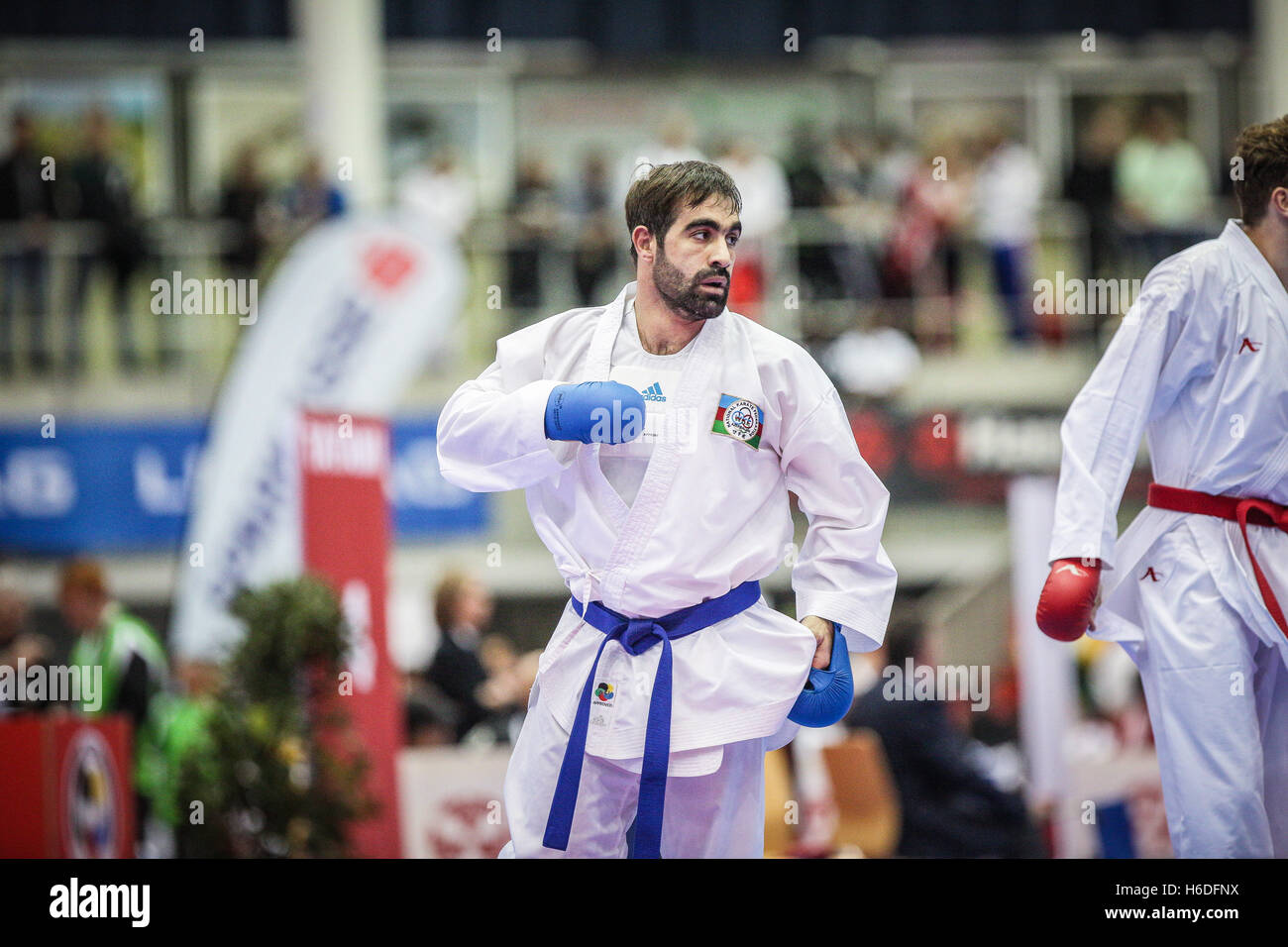 Linz, Austria. 26, October, 2016. Rafael Aghayev - Kumite Male, World ...
