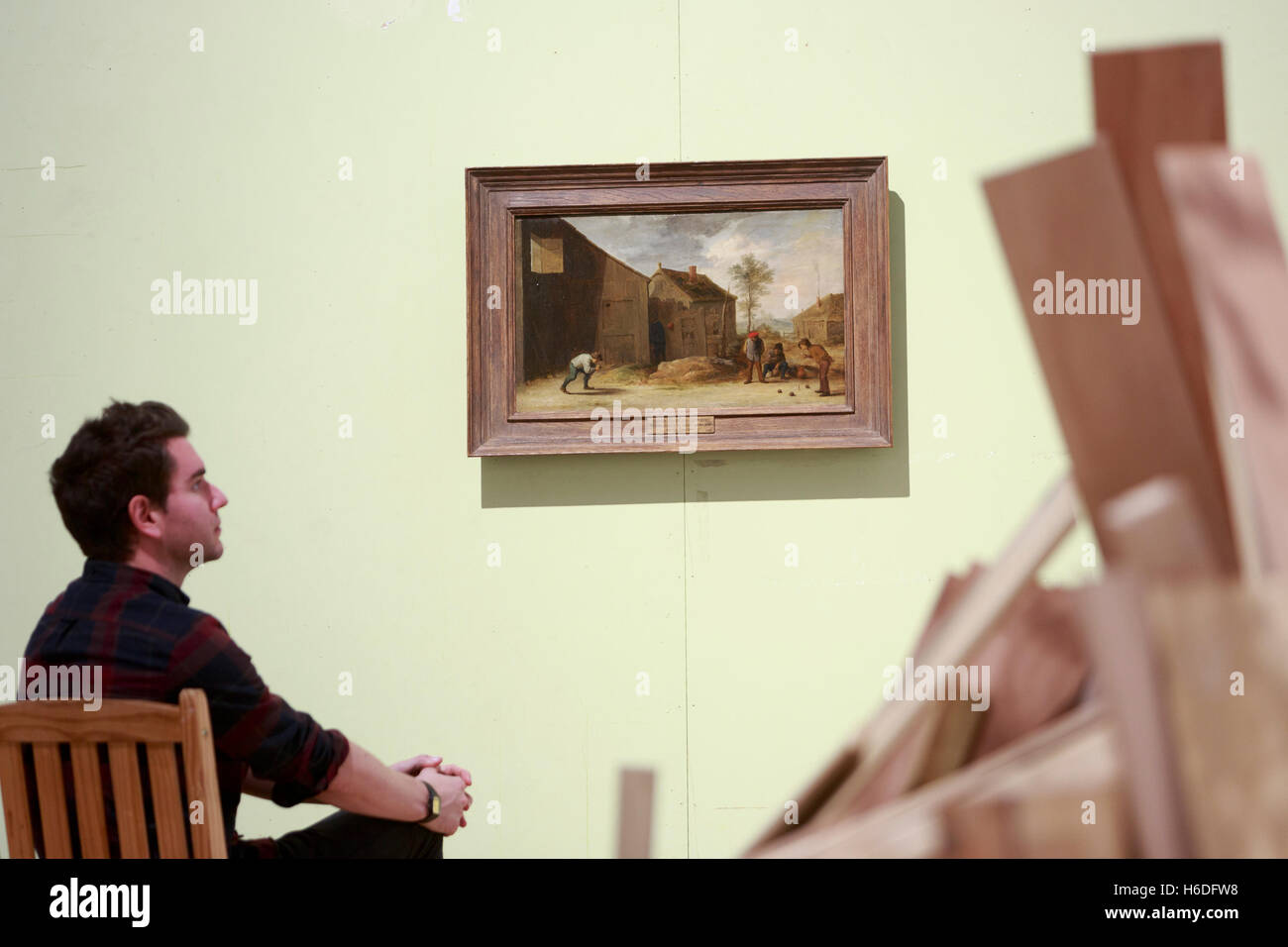 Edinburgh, UK. 27th Oct, 2016. Press view TALBOT RICE GALLERY as part ...