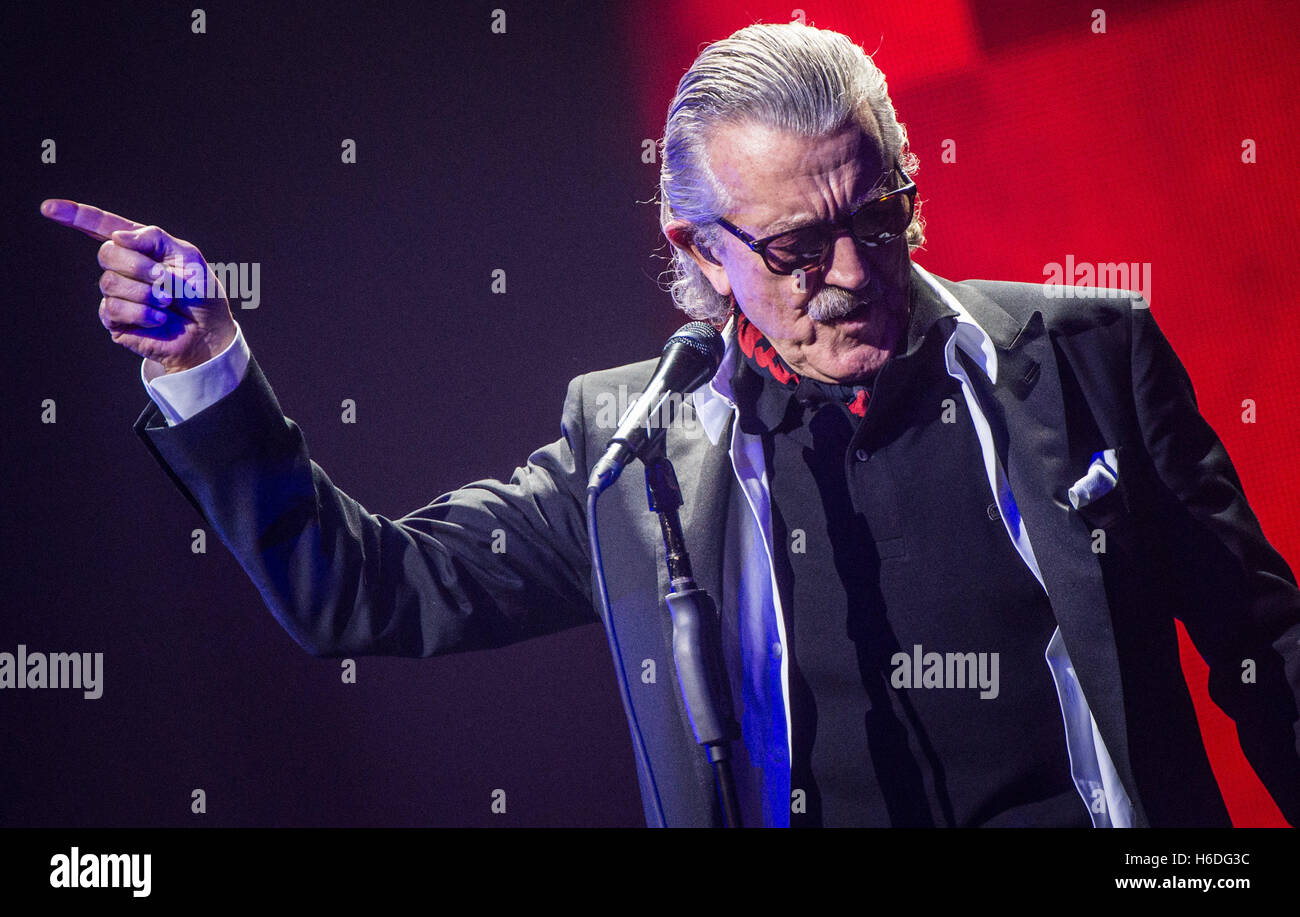 Berlin, Germany. 26th Oct, 2016. Dieter Meier of the Swiss band 'Yello ...