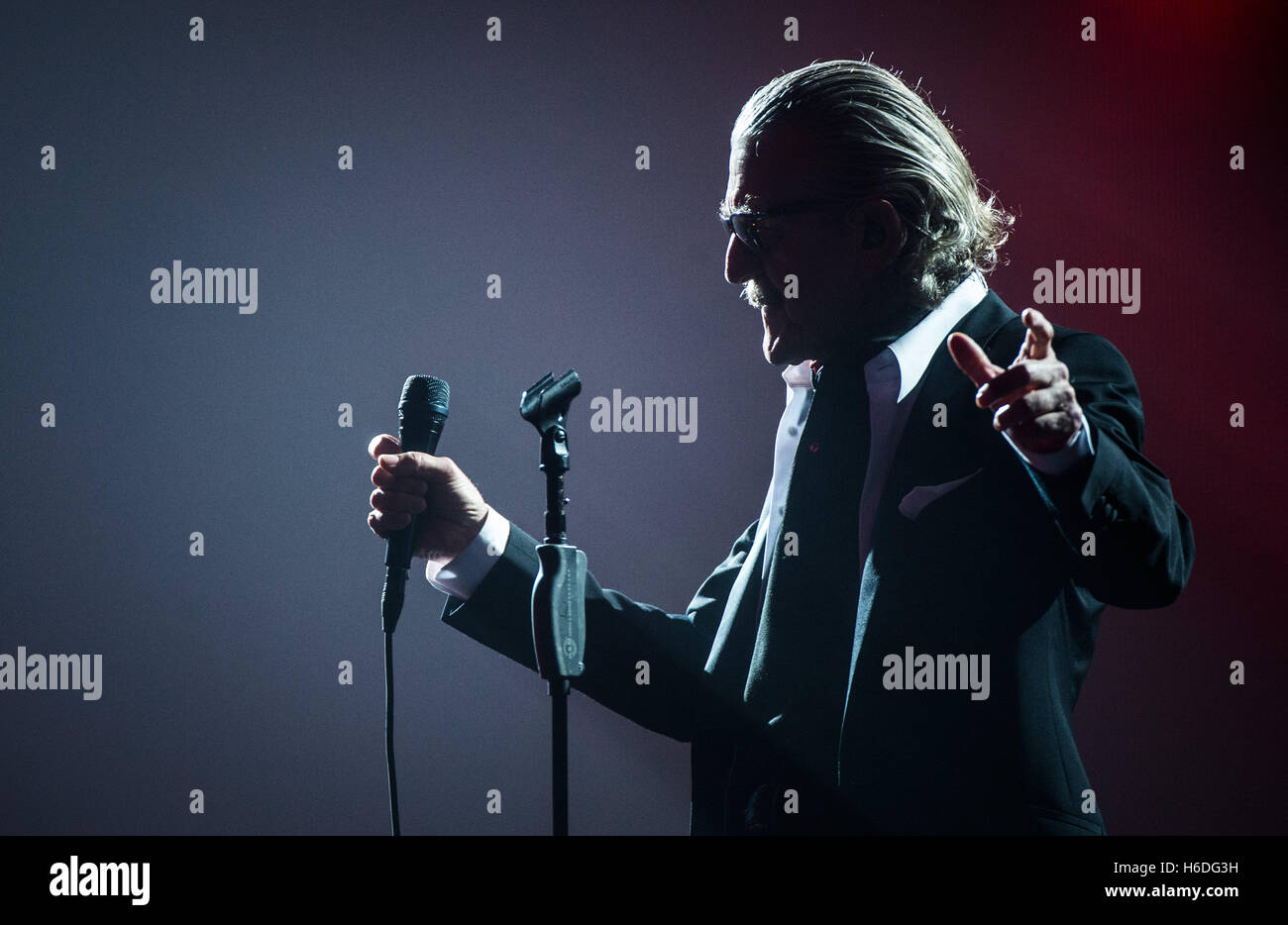Berlin, Germany. 26th Oct, 2016. Dieter Meier of the Swiss band 'Yello ...