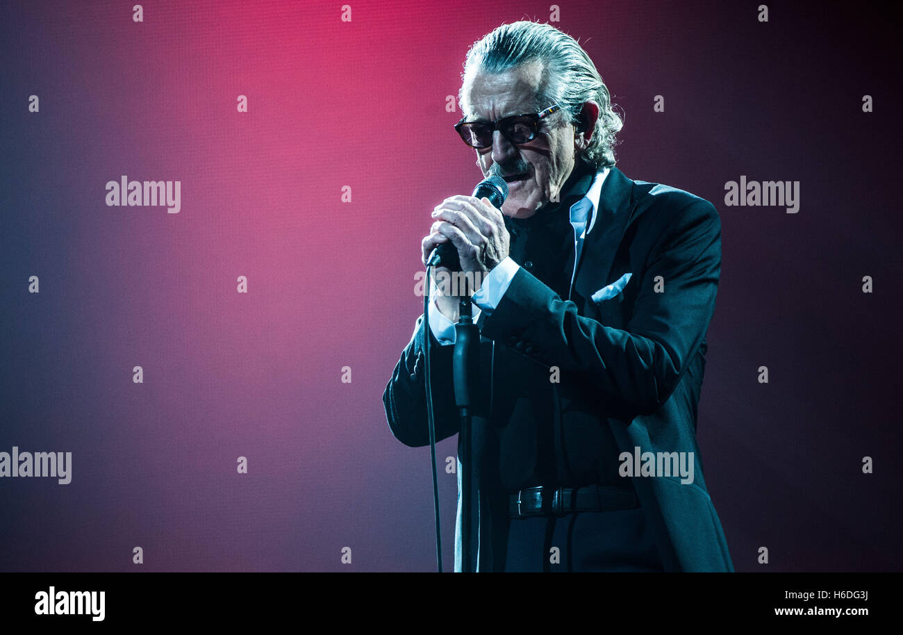 Berlin, Germany. 26th Oct, 2016. Dieter Meier of the Swiss band 'Yello ...