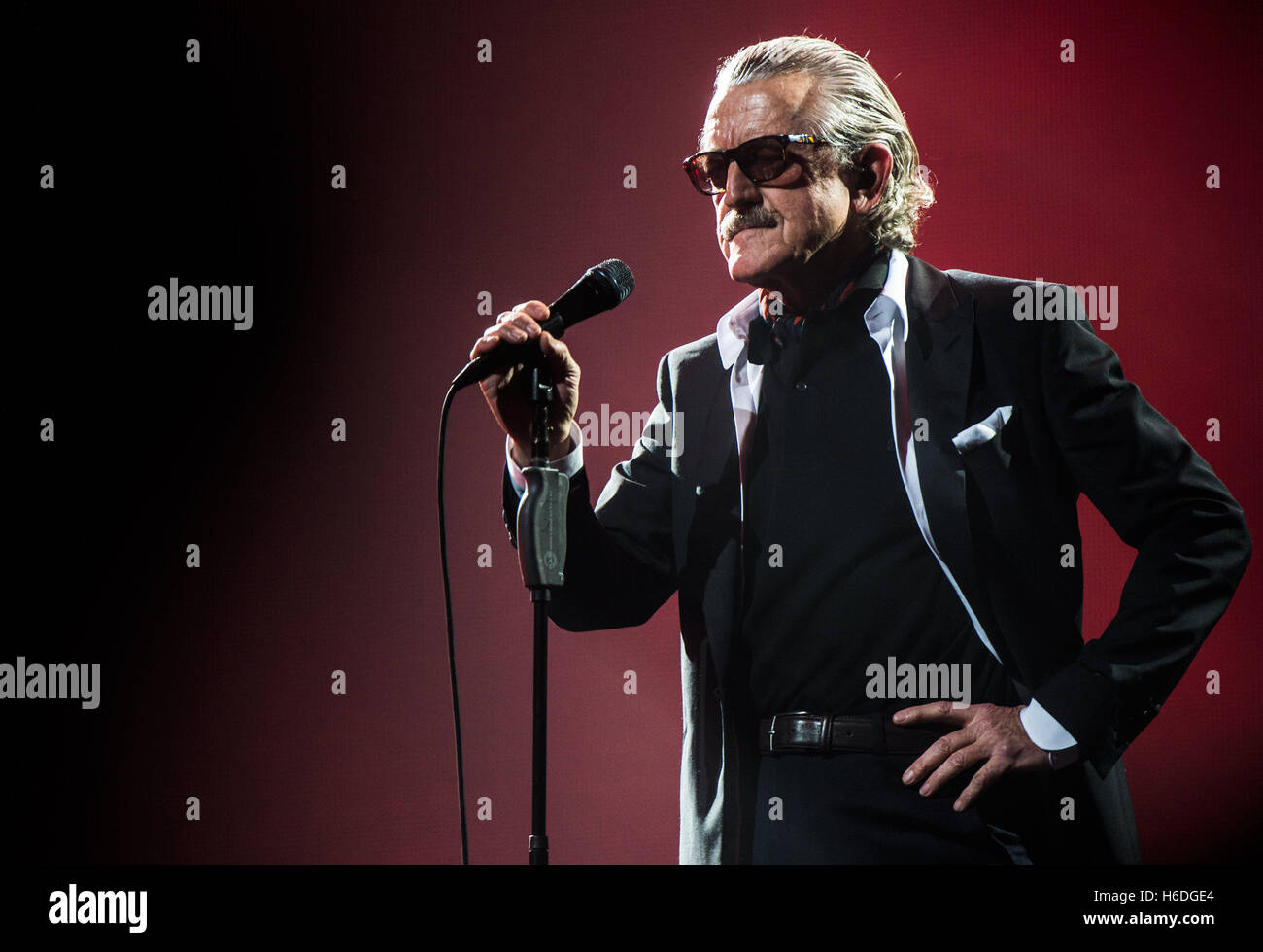 Berlin, Germany. 26th Oct, 2016. Dieter Meier, frontman of Swiss band ...