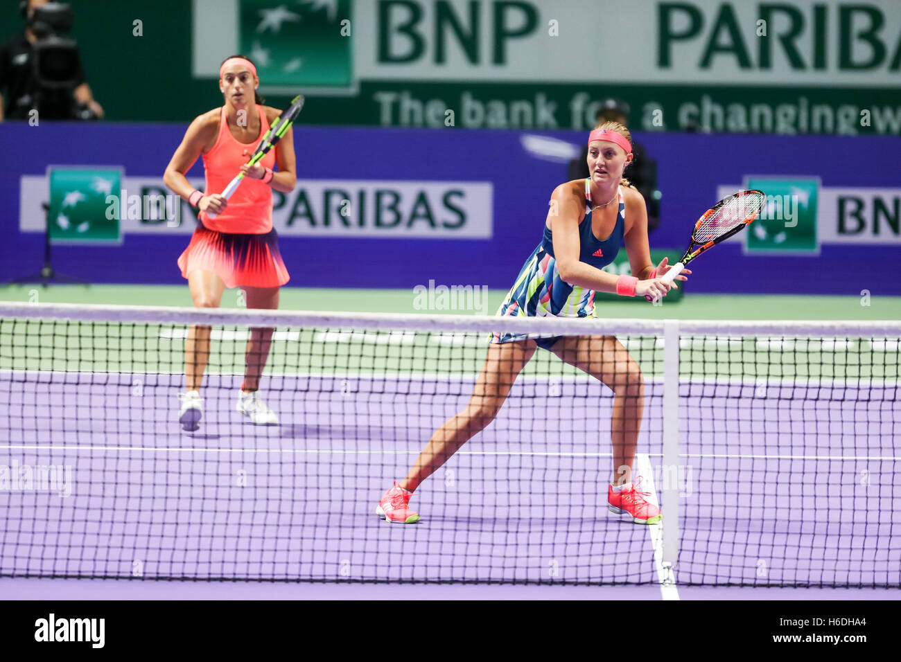 Singapore indoor stadium, Singapore. 27th October, 2016. BNP Paribas ...