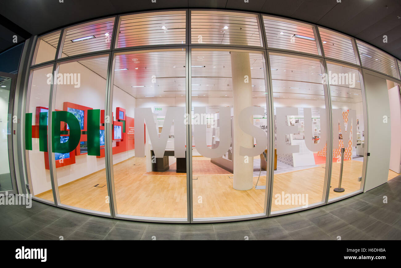 Hanover, Germany. 27th Oct, 2016. View of the HDI Museum at the ...