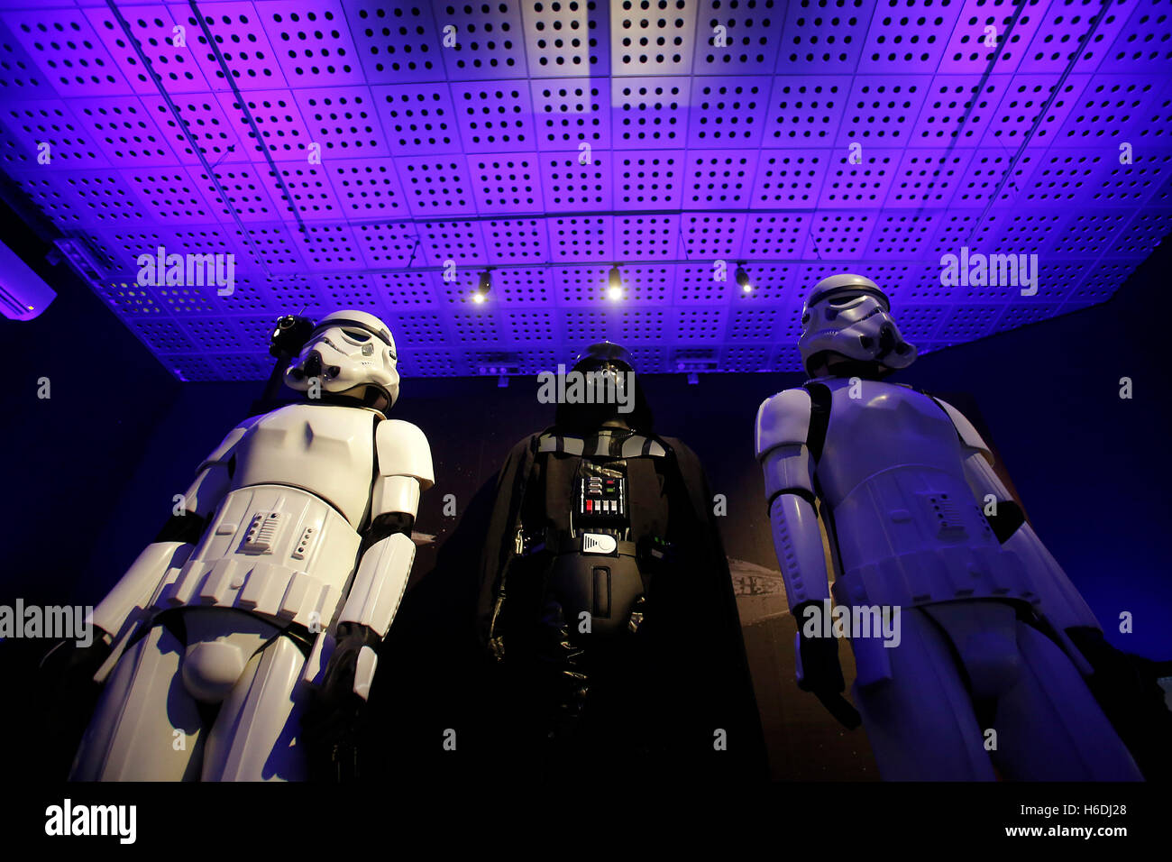 Rome, Italy. 27th October, 2016. Vittoriano. Exhibition 'Star Wars play ...