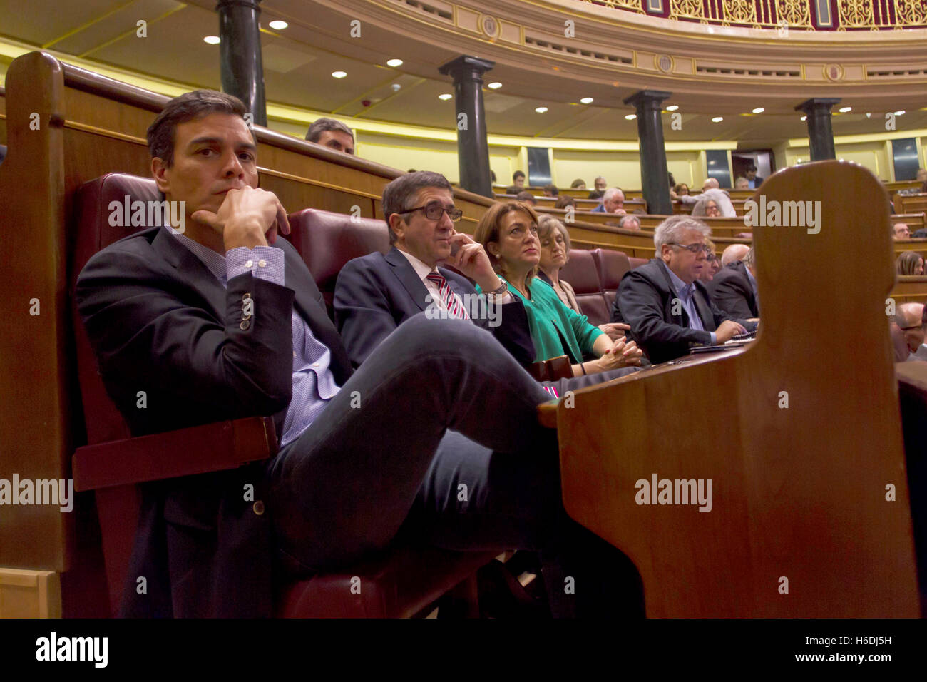 Madrid, Spain. 27th October, 2016. during the second session of ...