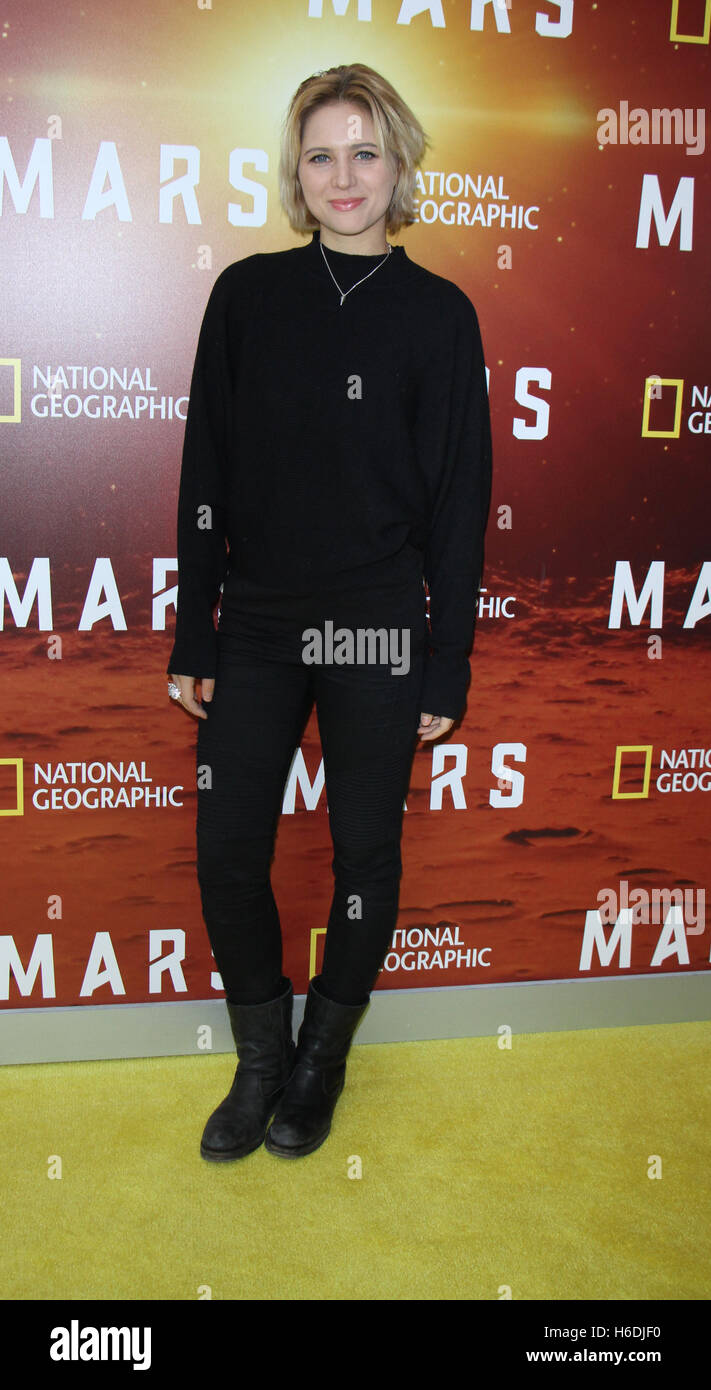 NEW YORK, NY-October 26: Dre Davis at National Geographic Channel ...