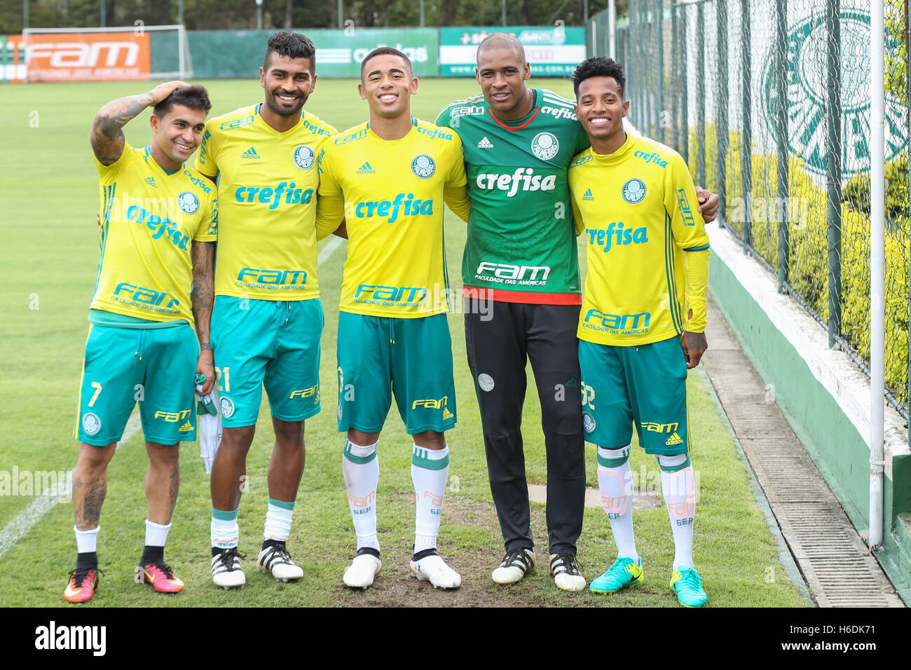 Sao Paulo, Brazil. 27th Oct, 2016. Palmeiras training: In the picture ...