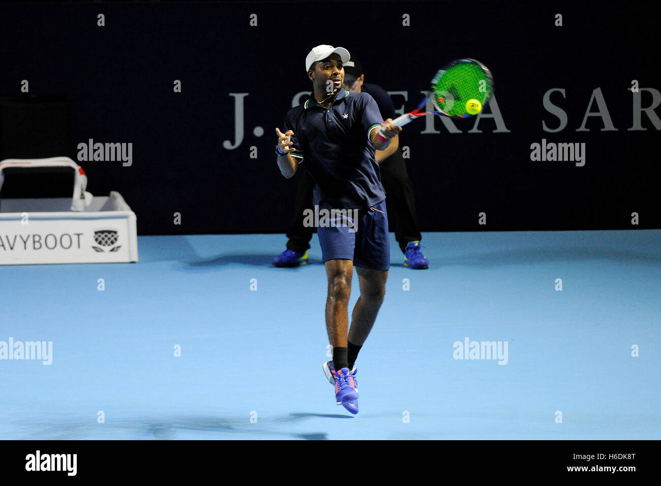 Jakobshalle, Basel, Switzerland. 27th Oct, 2016. Basel Swiss Indoors ...
