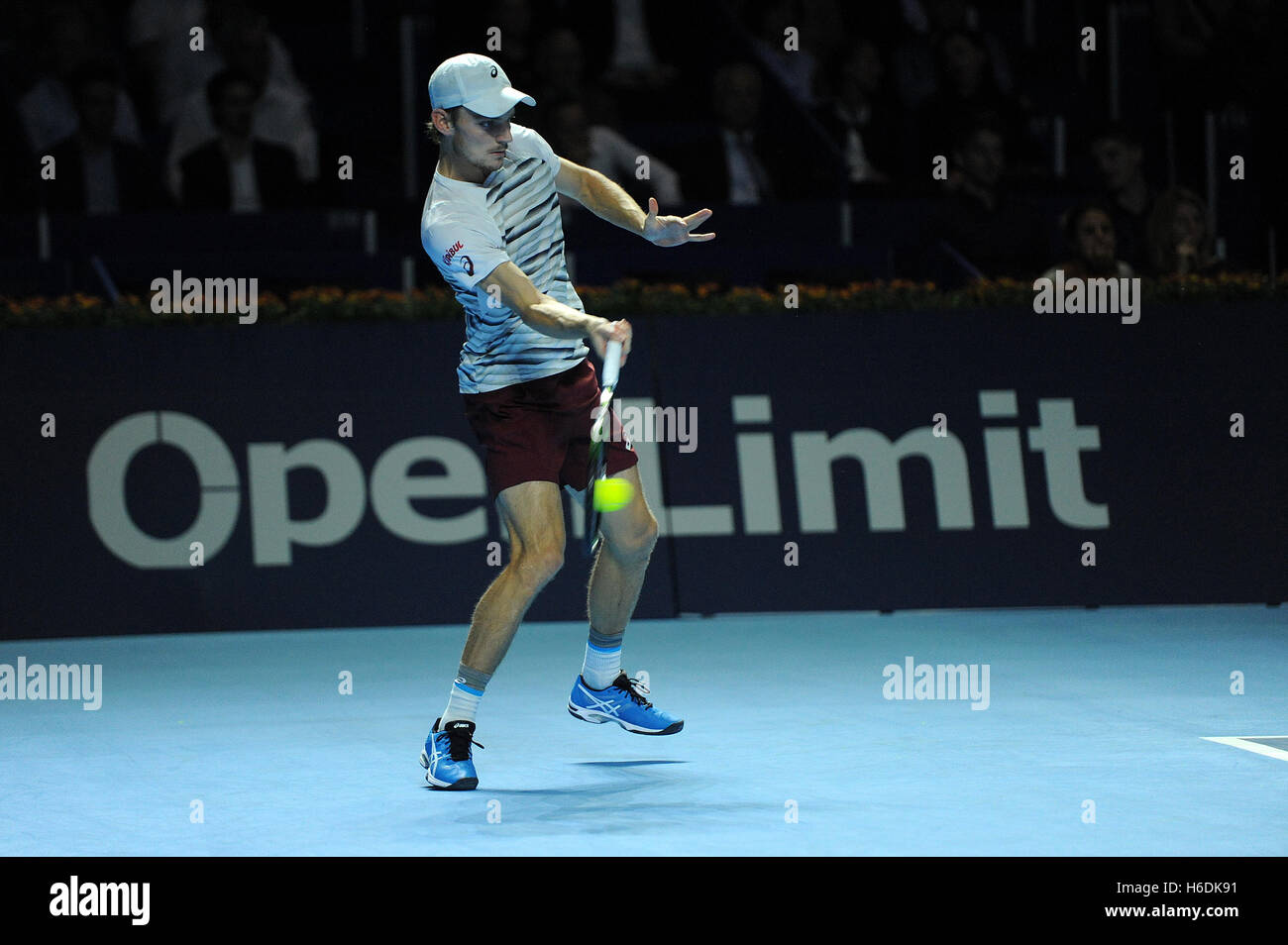 Jakobshalle, Basel, Switzerland. 27th Oct, 2016. Basel Swiss Indoors ...