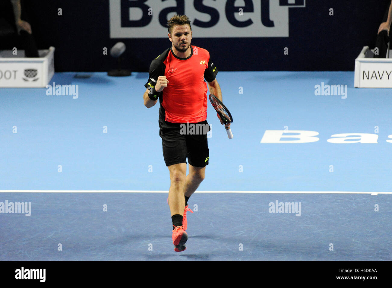 Jakobshalle, Basel, Switzerland. 27th Oct, 2016. Basel Swiss Indoors ...