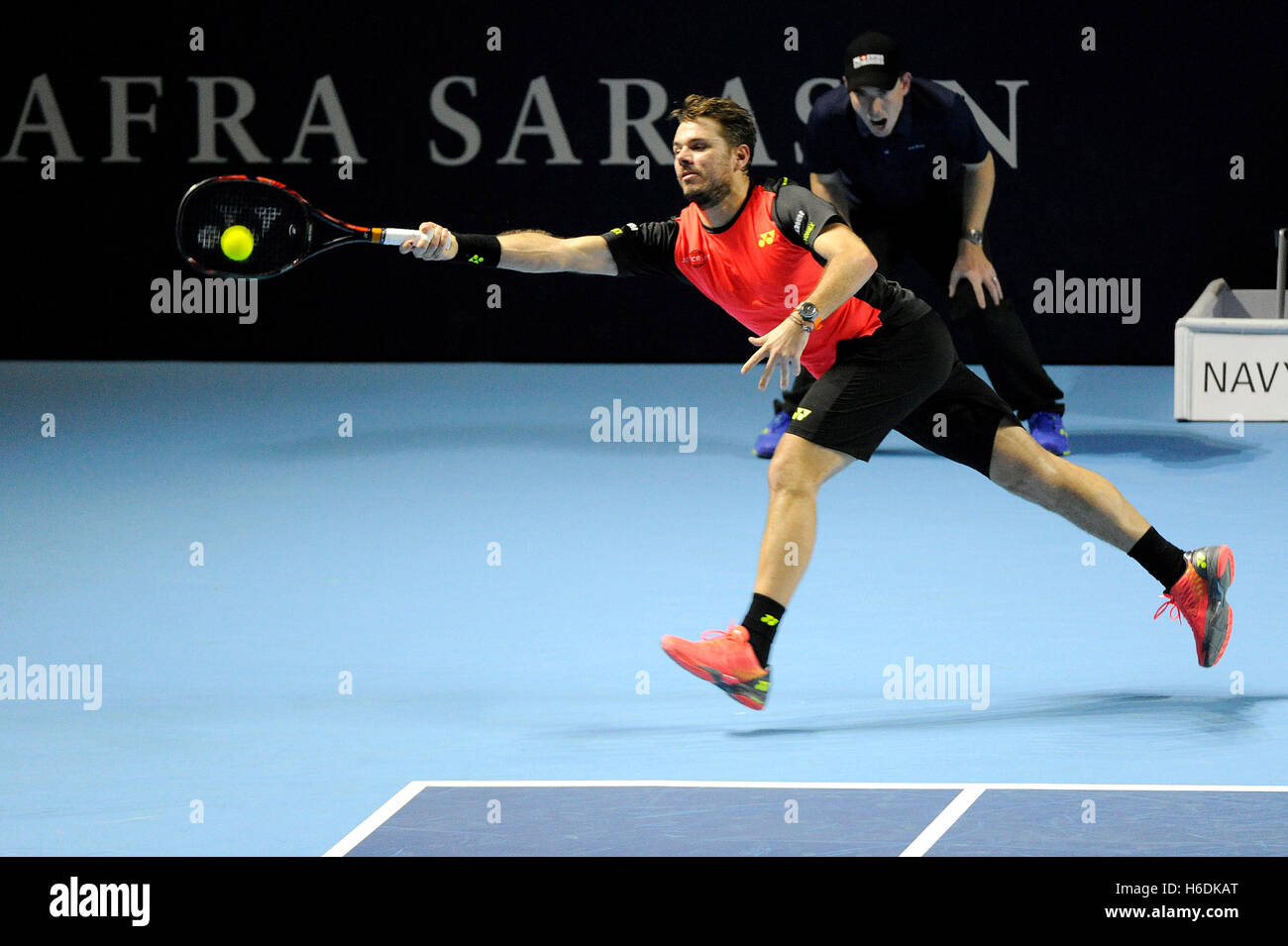Jakobshalle, Basel, Switzerland. 27th Oct, 2016. Basel Swiss Indoors ...
