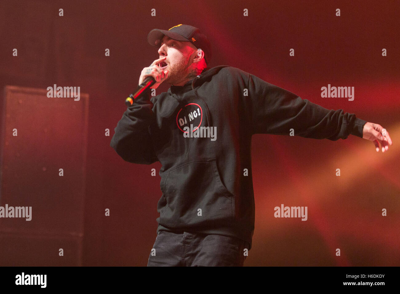 Madison, Wisconsin, USA. 26th Oct, 2016. Rapper MAC MILLER (MALCOLM ...