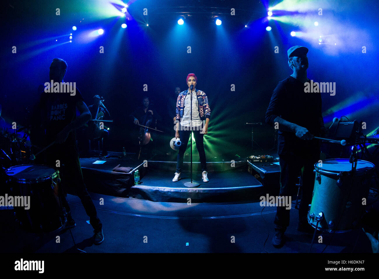 Milan Italy. 27th October 2016. The French pop-soul singer Nadia ...