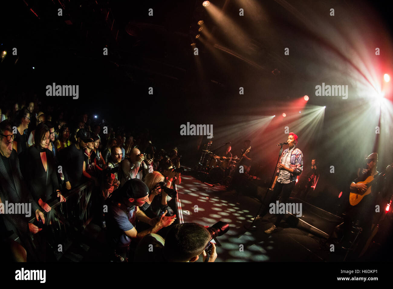 Milan Italy. 27th October 2016. The French pop-soul singer Nadia ...