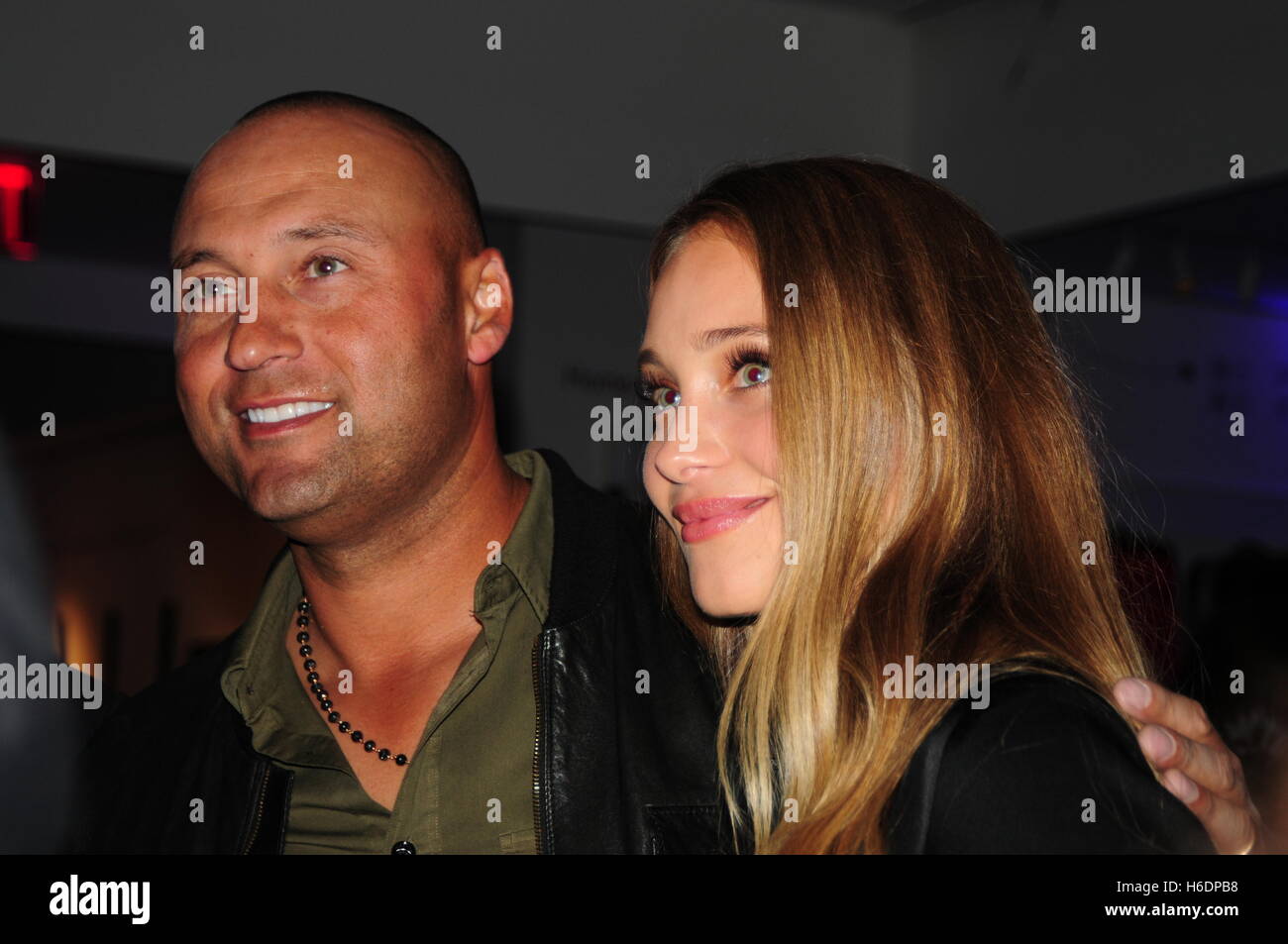 New York, New York, USA. 26th Oct, 2016. DEREK JETER and ANNAH DAVIS ...