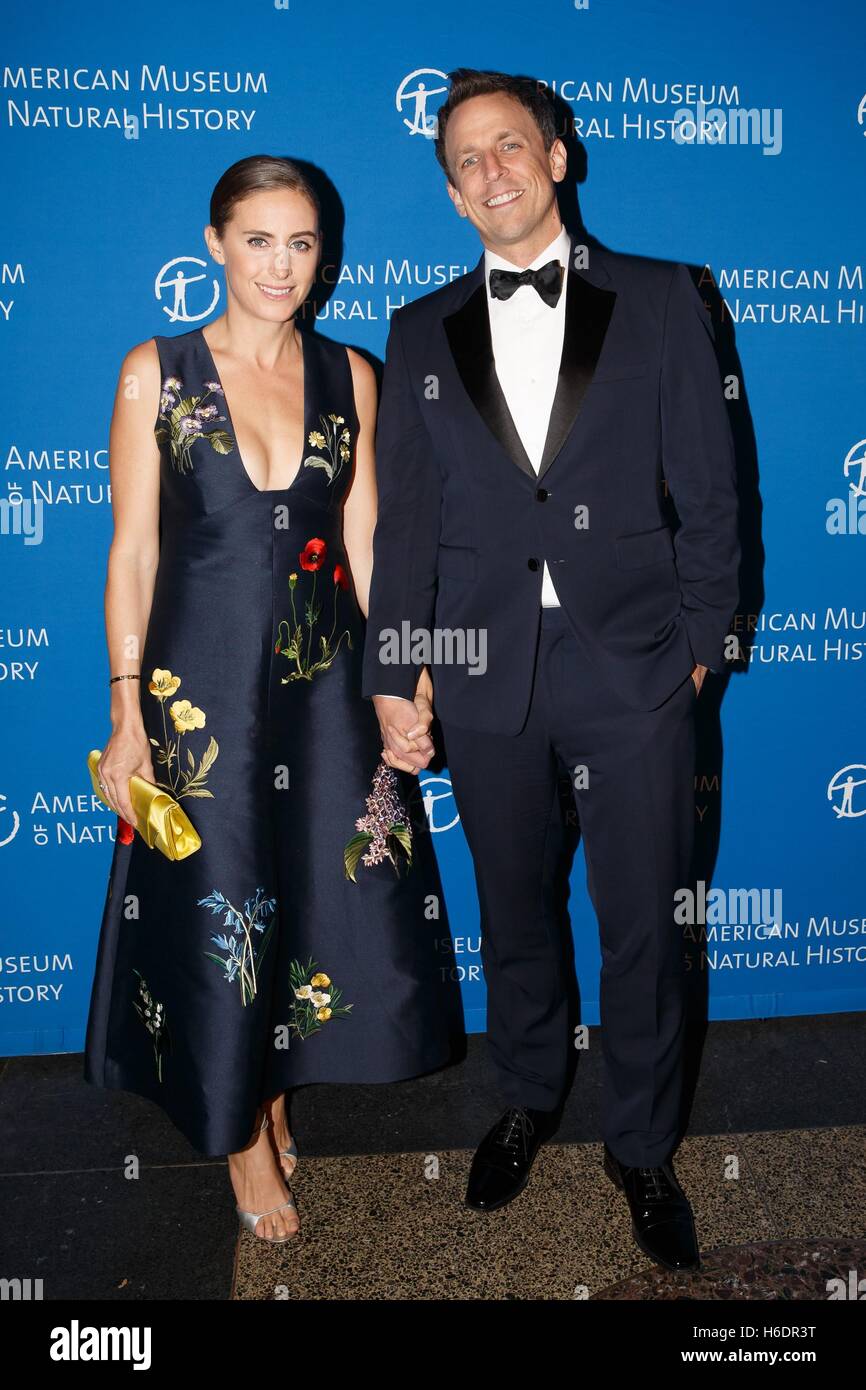 New York, NY, USA. 17th Nov, 2016. Alexi Ashe, Seth Meyers at arrivals ...