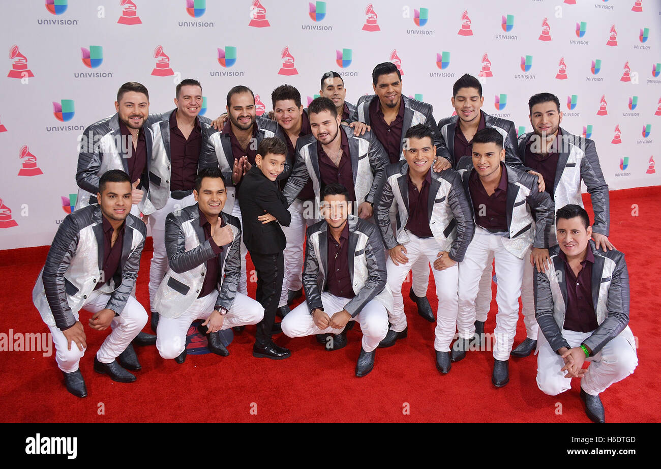 Las Vegas, Nevada, USA. 17th Nov, 2016. Banda Recoditos and Adrian ...