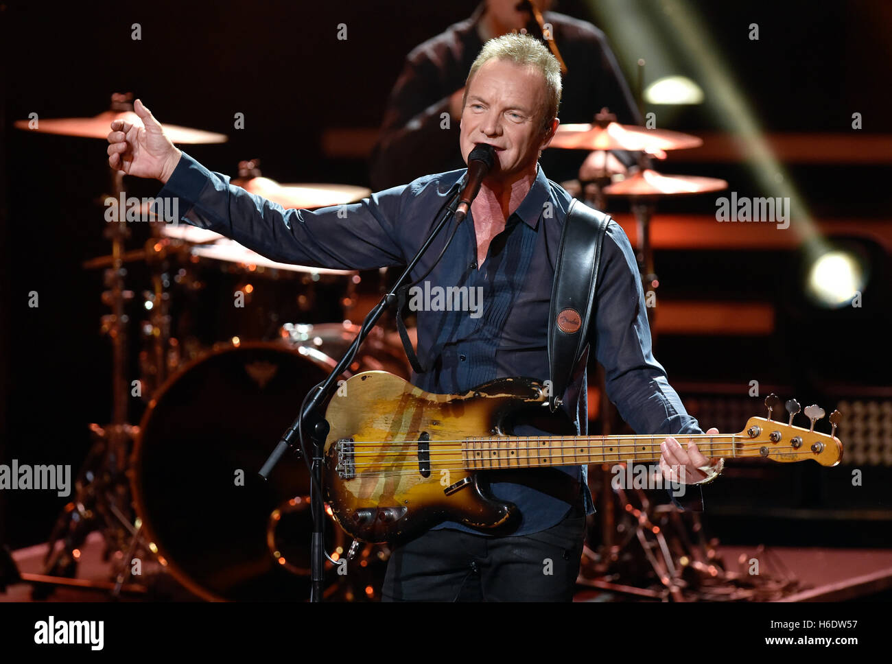 Sting On Stage