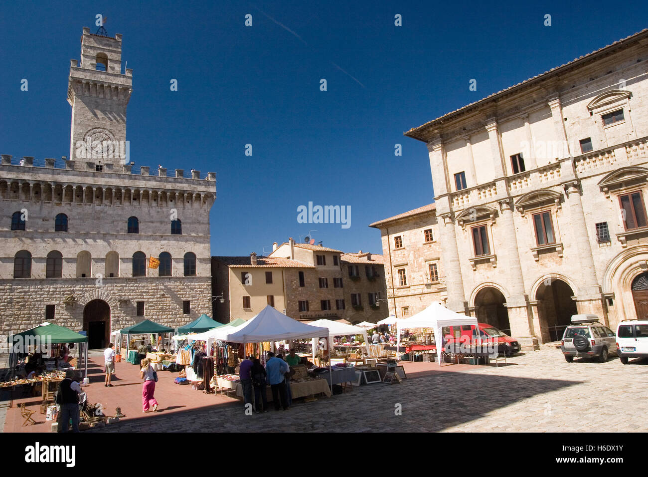 Montepulciano Town in tuscany, italy Stock Photo - Alamy