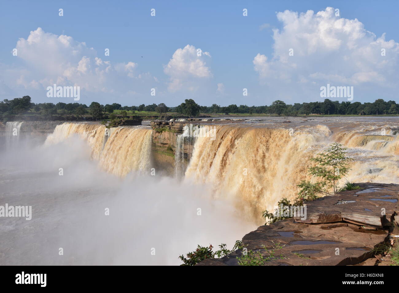Chitrakot waterfall, Chattishgarh, India Stock Photo - Alamy
