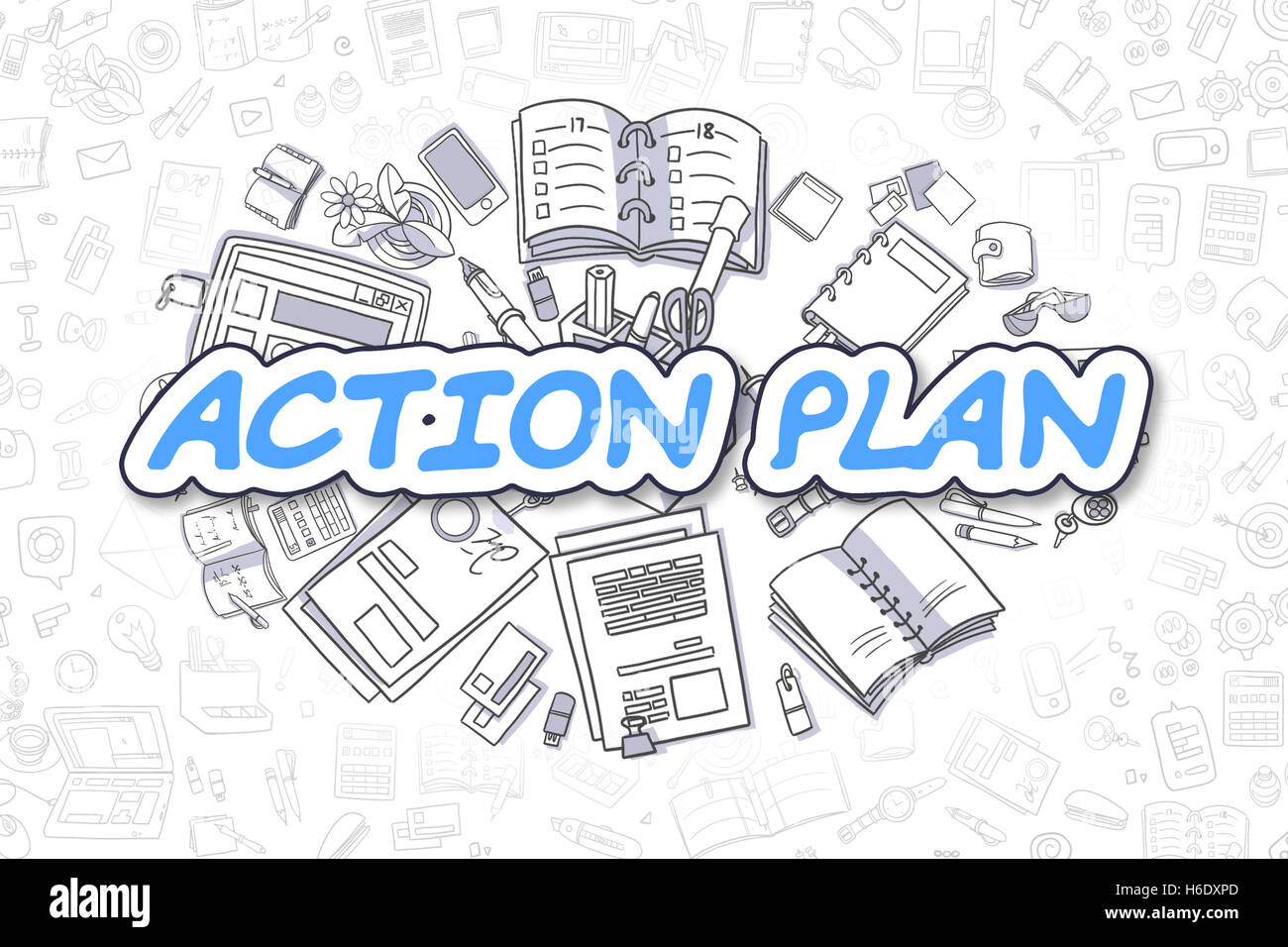 Action Plan Cartoon