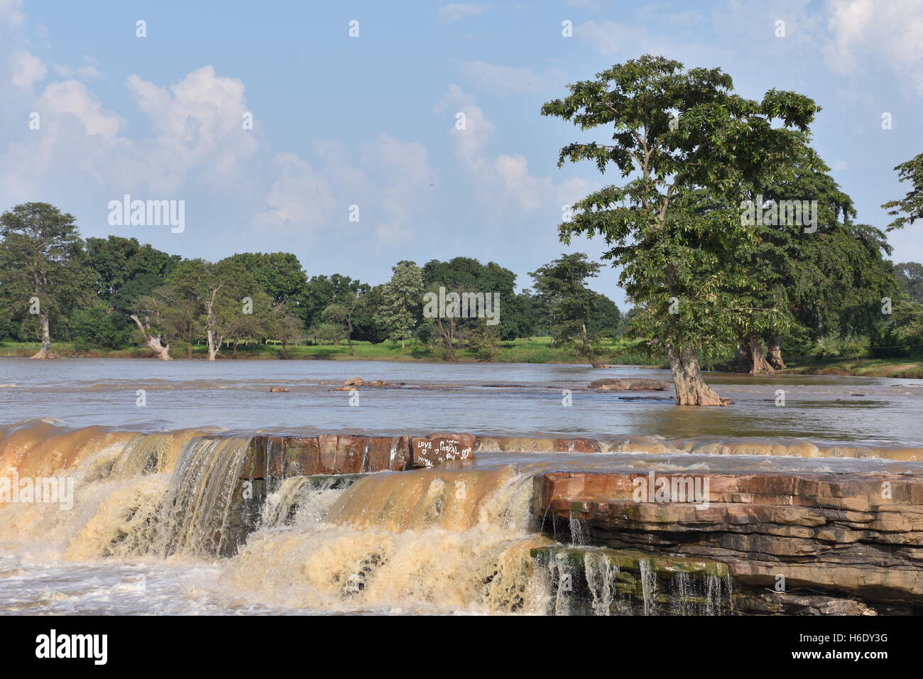 Chitrakot waterfall, Chattishgarh, India Stock Photo - Alamy