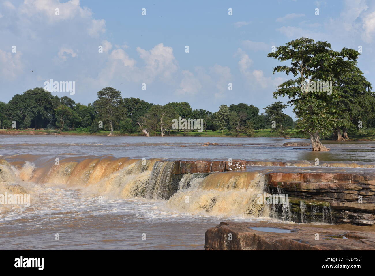 Chitrakot waterfall, Chattishgarh, India Stock Photo - Alamy