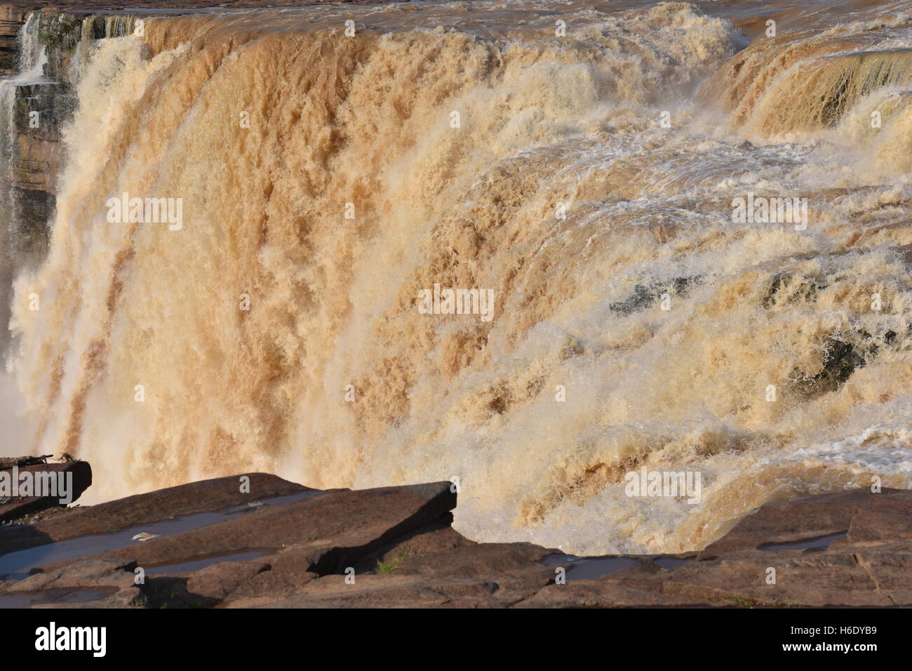 Chitrakot waterfall, Chattishgarh, India Stock Photo - Alamy