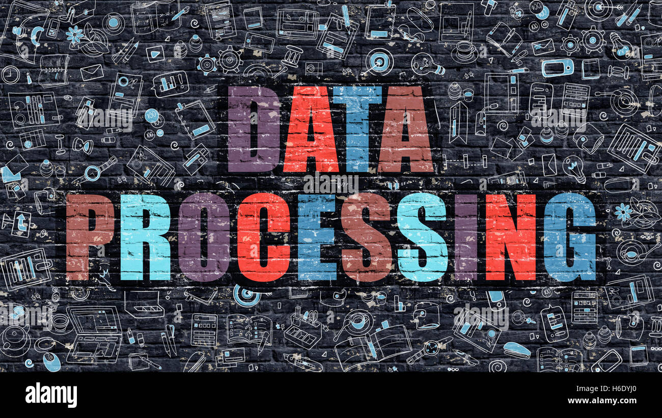 Modern data processing hi-res stock photography and images - Alamy