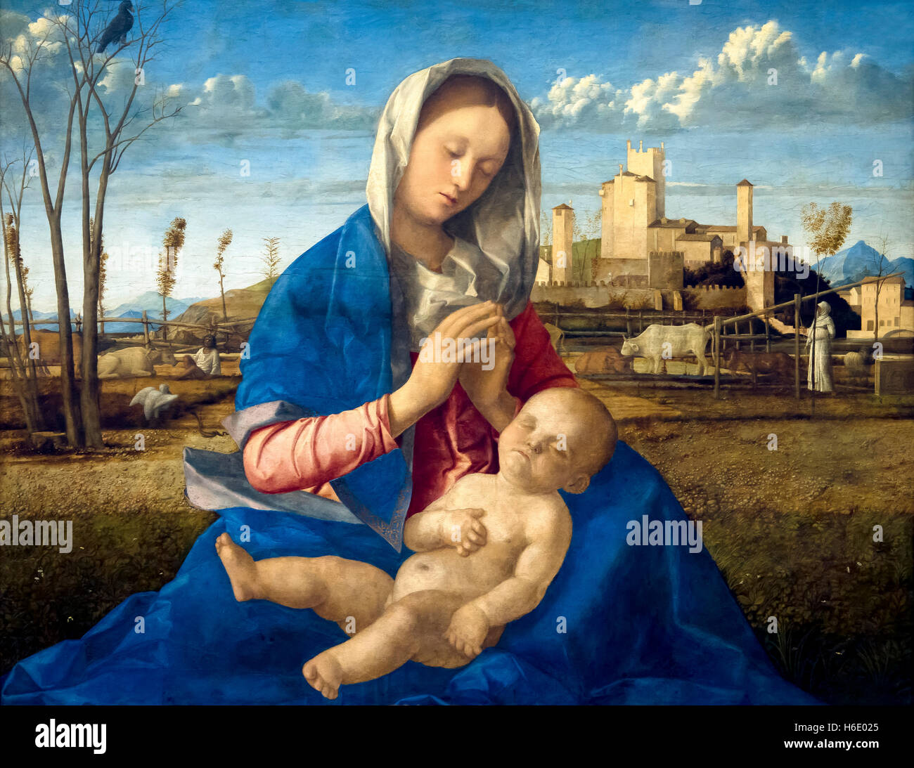 Madonna of the meadow hi-res stock photography and images - Alamy