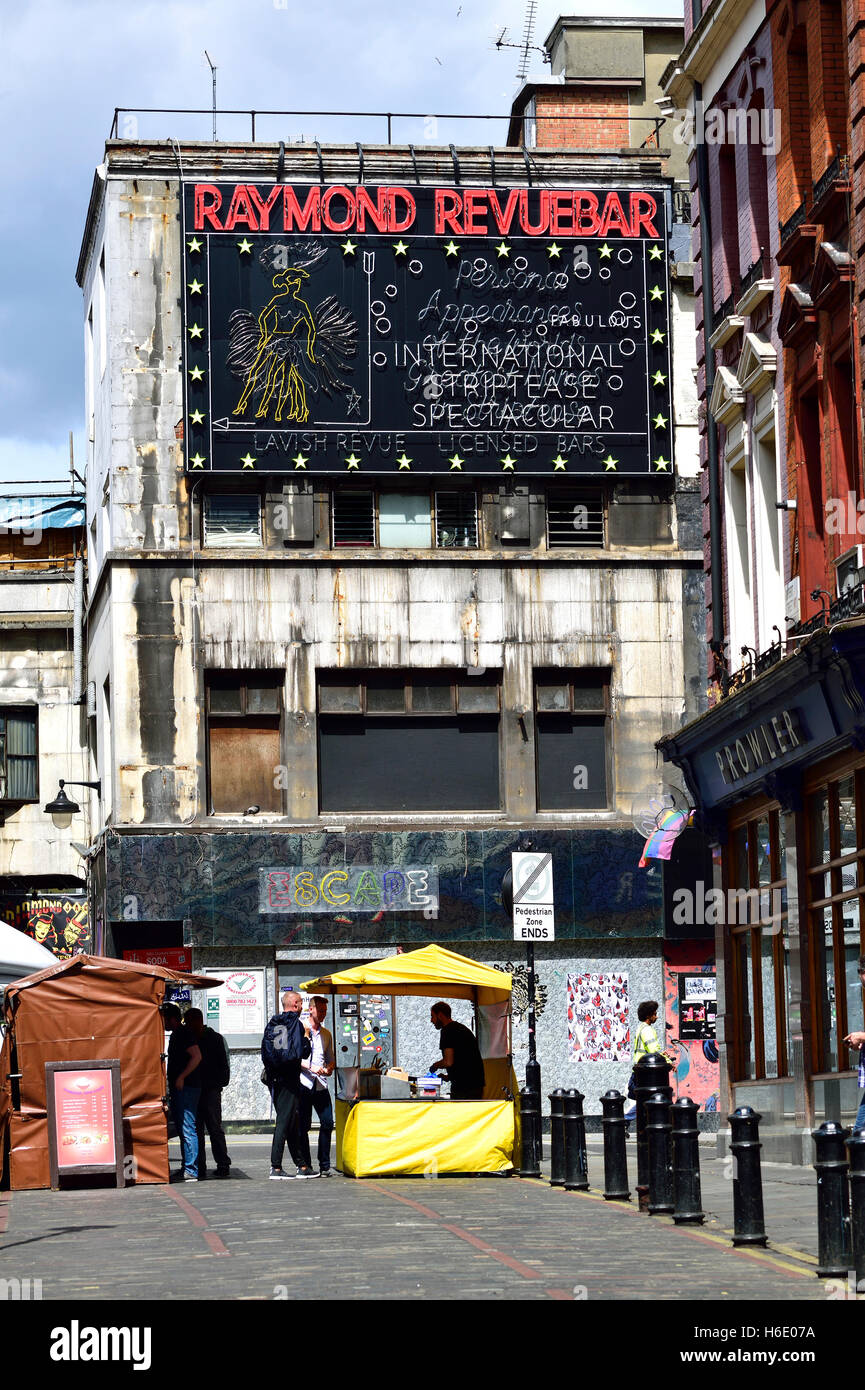 London, England, UK. Raymond Revuebar in Walkers Court, Soho Stock ...