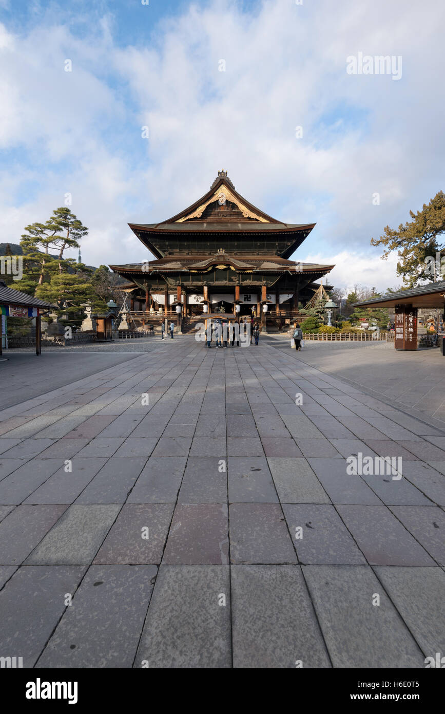 Zenko Temple High Resolution Stock Photography and Images - Alamy
