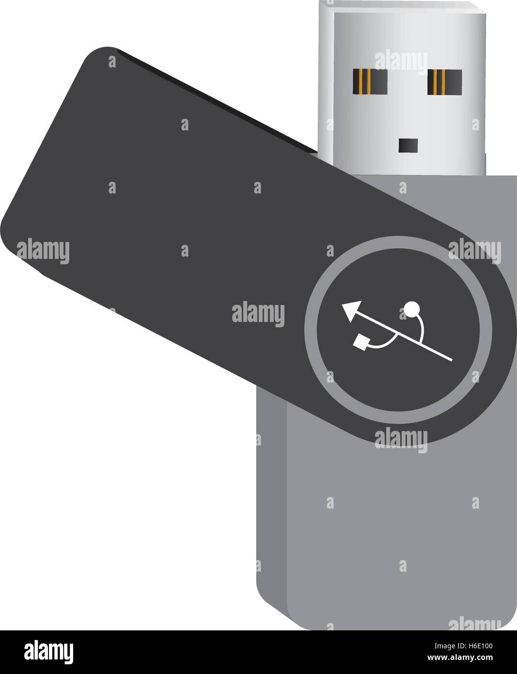 usb drive icon image vector illustration design Stock Vector Image ...