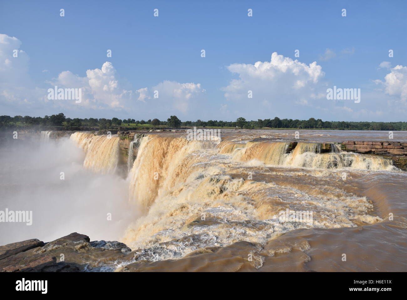 Chitrakot waterfall, Chattishgarh, India Stock Photo - Alamy