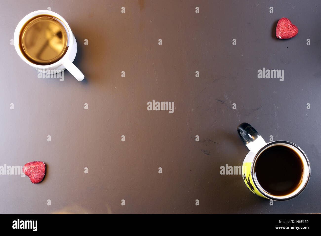 hand coffee background couple Stock Photo - Alamy